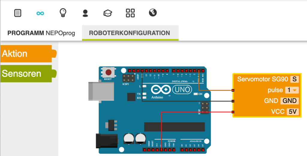 Arduino programmieren mit Open Roberta | InfoLab Saar